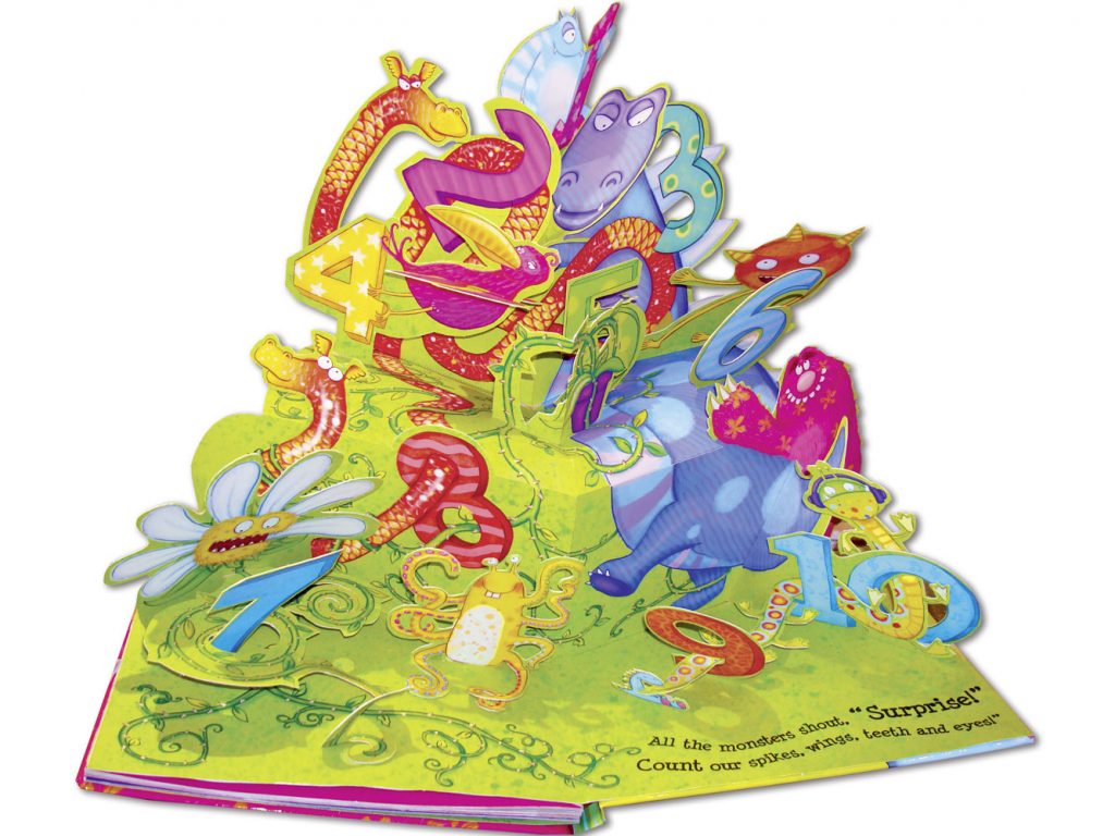 The Monster Counting Book (Surprise pop-up book) - Banana Bear Books ...