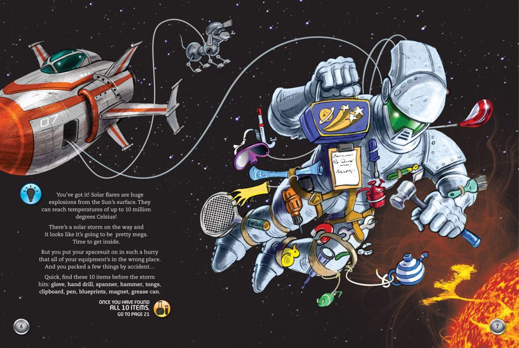 Science Quest Series - Banana Bear Books Design and Illustration