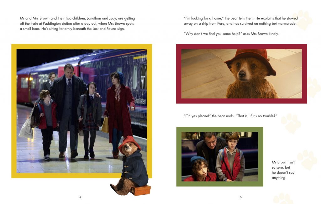 Paddington: The Movie Storybook - Banana Bear Books Design and Illustration
