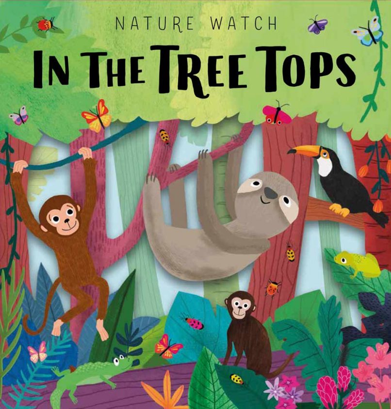 In The Tree Tops - Banana Bear Books Design and Illustration