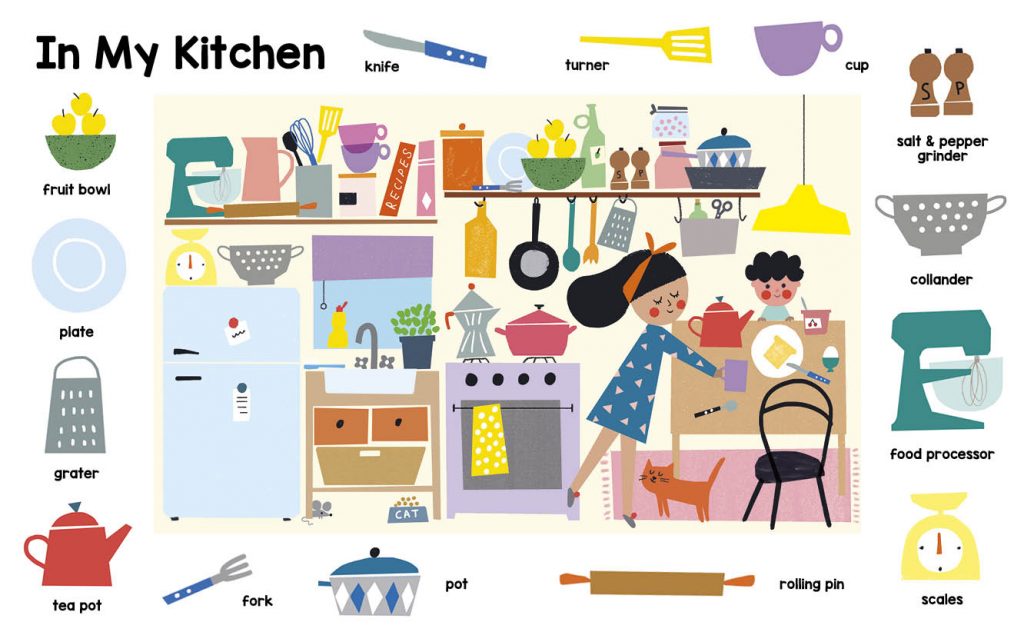 In My Home - Banana Bear Books Design and Illustration