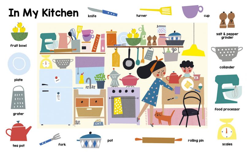 In My Home - Banana Bear Books Design and Illustration