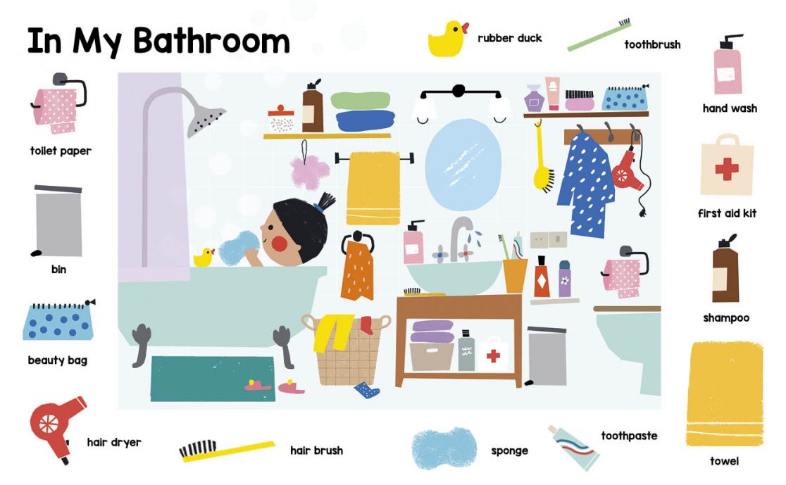 In My Home - Banana Bear Books Design and Illustration